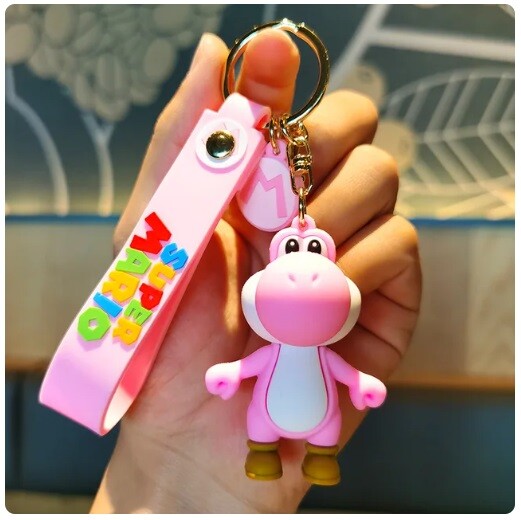 Super Mario Brothers Yoshi Key Chain | eBay
