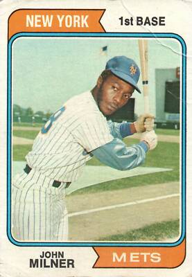 1974 Topps #234 John Milner Fair | eBay