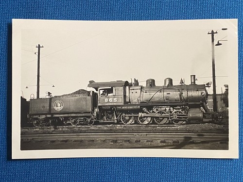 Great Northern Railway Train Engine Locomotive No. 865 Antique Photo | eBay