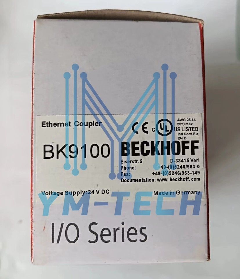 1PCS Beckhoff BK9100 Ethernet coupler NEW | eBay