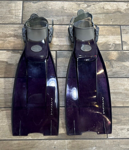 Dacor Integra Scuba Fins, Size Large Transparent Purple, Used | eBay