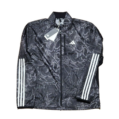 Size L - adidas Own The Run Excite WIND.RDY Jacket - Black - MENS ...