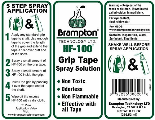 BRAMPTON HF-100 GOLF GRIP SOLVENT "HAZARD FREE", QUART SIZE | eBay