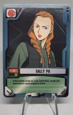 Gundam M.S War TCG Sally Po PL-007 Common Series 1 VINTAGE 2000 | eBay