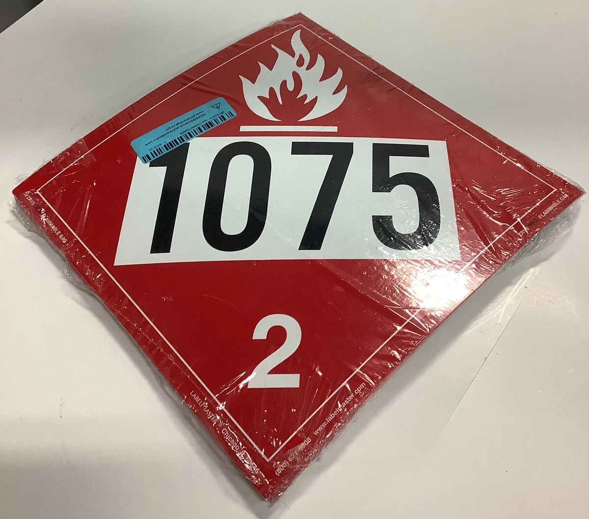 Hazmat Placards Crude Oil