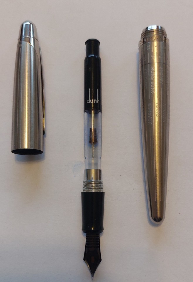 Dunhill AD2000 GMT Limited Edition Fountain Pen | eBay UK