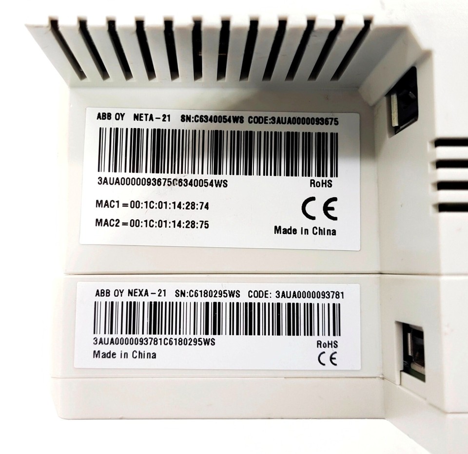 ABB NETA-21 REMOTE MONITORING TOOL 3AUA0000093675 WITH NEXA-21 ...