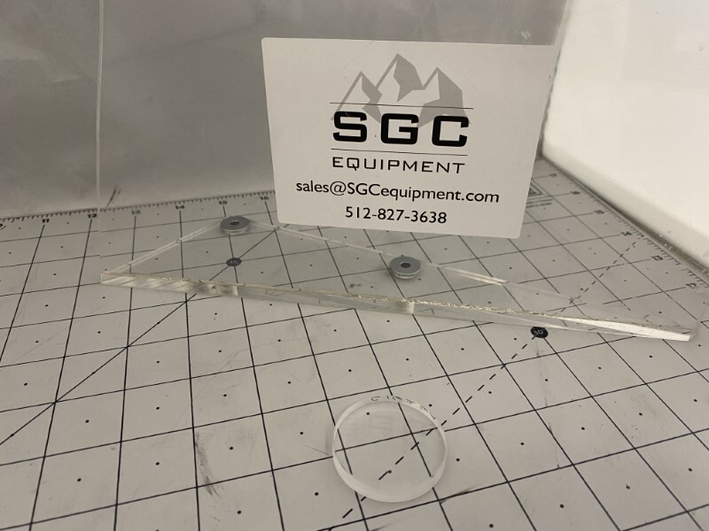 CYMER 04-06044-0 CHAMBER WINDOW BEAM SPLITTER FLAT 40MM CAF2 for sale ...