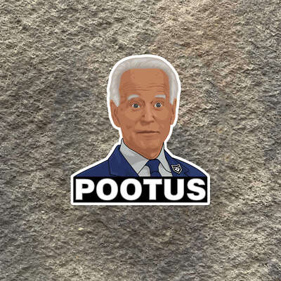 Biden POOTUS Vinyl Decal | eBay
