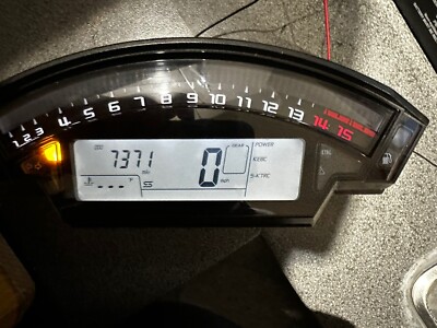 Kawasaki Ninja ZX10R Gen 5 Speedometer Clocks Speedo Only 7,371 Miles ...