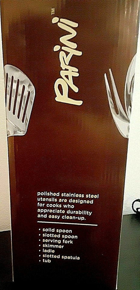 Parini 7 Piece Stainless Steel Utensil Set Durable and Easy to Clean ...