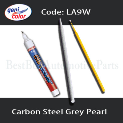 OEM Touch-Up Paint Pen Kit VW-LA9W-Carbon Steel Grey -Sanding Stick ...