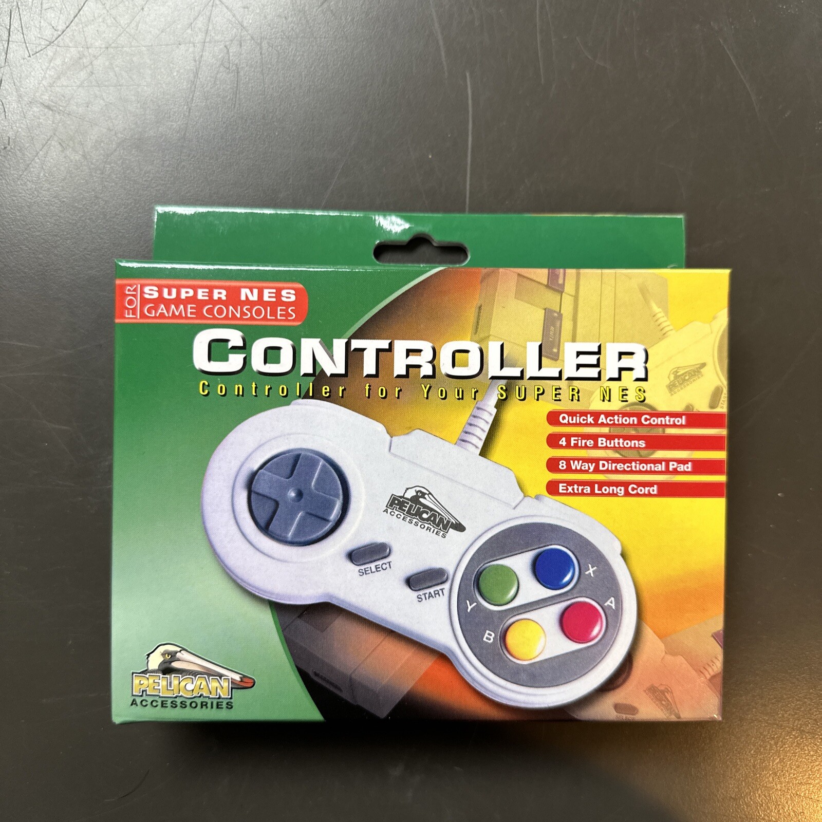 Super SNES NES Controller Pelican PL-100 PL100 PL 100 Super Nintendo ...