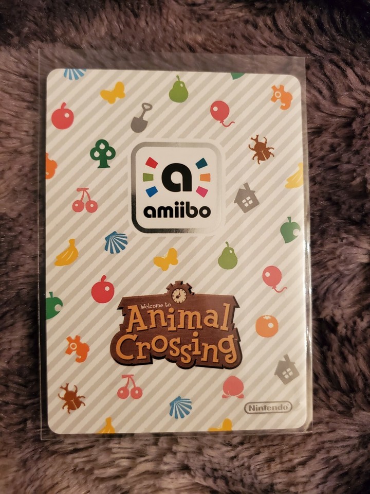Sable Nintendo Animal Crossing Character Amiibo Card | eBay