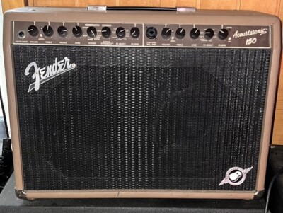 Fender Acoustasonic 150 2-Channel 150 Watt 2x8 Combo Acoustic Guitar ...