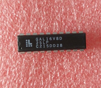 10PCS GAL16V8D-25LP GAL16V8D-25LPN GAL16V8D DIP-20 IC | eBay