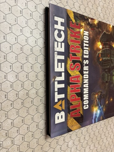 BattleTech: Alpha Strike Commander's Edition Core Rules Book. Brand New ...