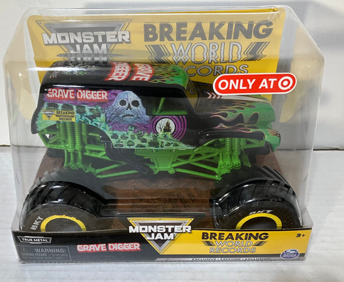 Spin Master Monster Jam Grave Digger 1/24 Scale TARGET Breaking World ...