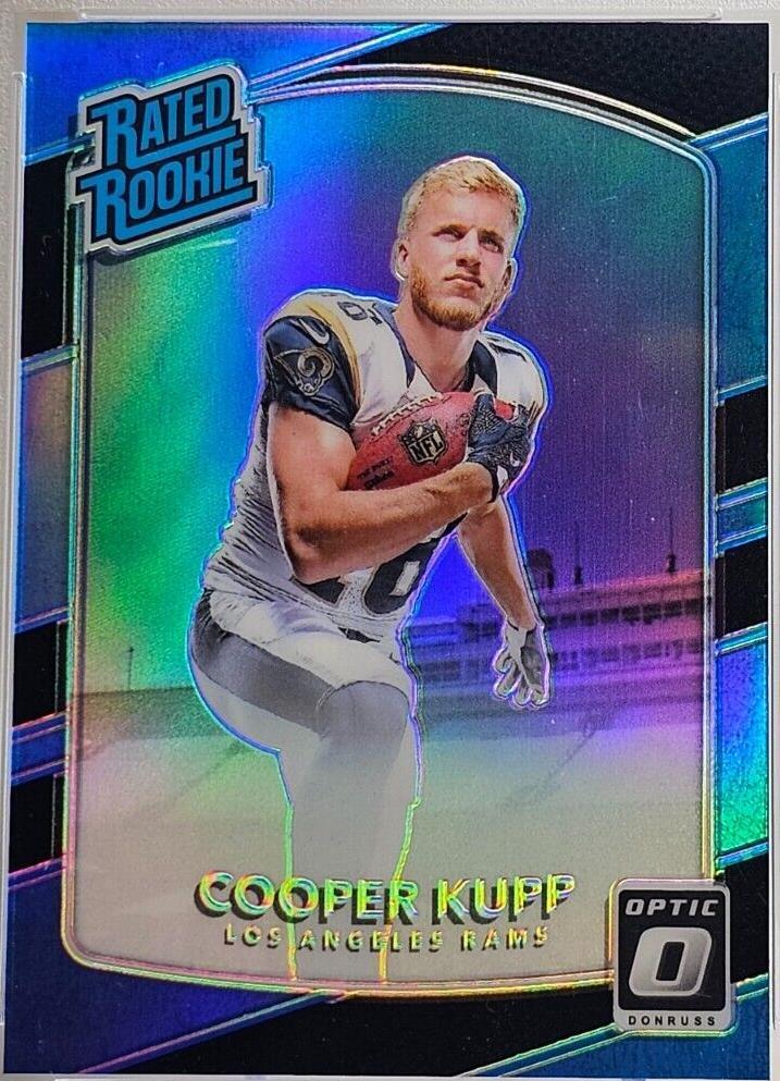 2017 Donruss Optic - Rated Rookie Cooper Kupp #179 Black Prizm /25 (RC ...