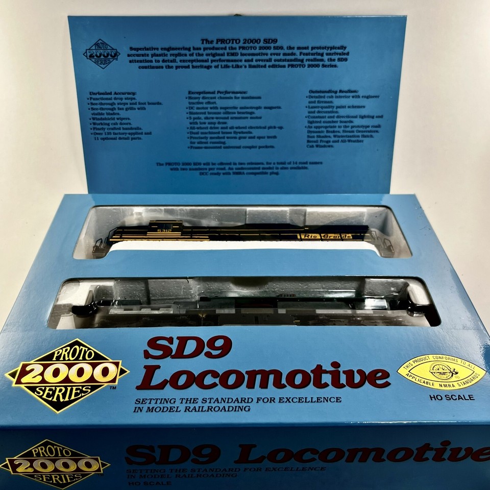 Proto 2000 No. 30038 HO Scale D&RGW SD9 Diesel Locomotive #5312 | eBay