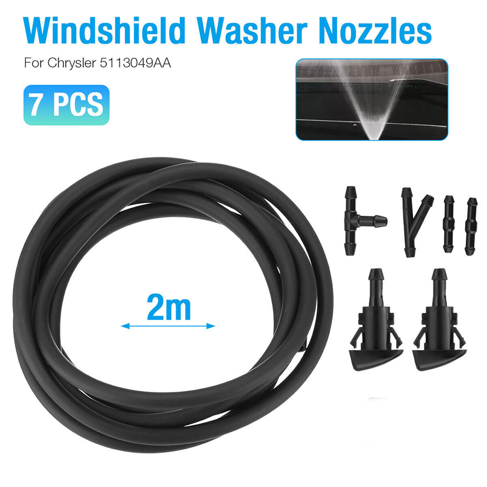 Universal Car Windshield Wiper Washer Squirter Nozzle Spray Jet Kit ...