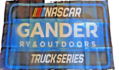 Gander Truck Nascar Series 24 x 36 flag that is great for Autographs or ...