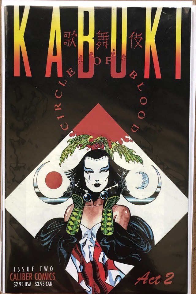 KABUKI CIRCLE OF BLOOD #1 2 3 4 5 (1995) CALIBER COMICS NM | eBay