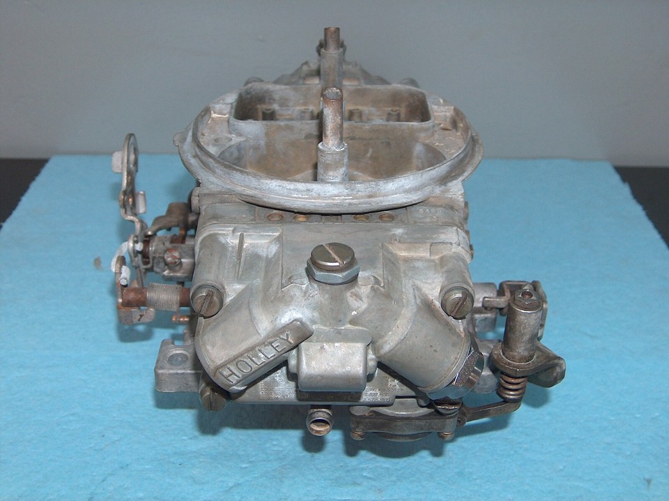Holley 850 cfm Double Pumper 4 Barrel Carburetor Milled Choke 4781 Carb ...