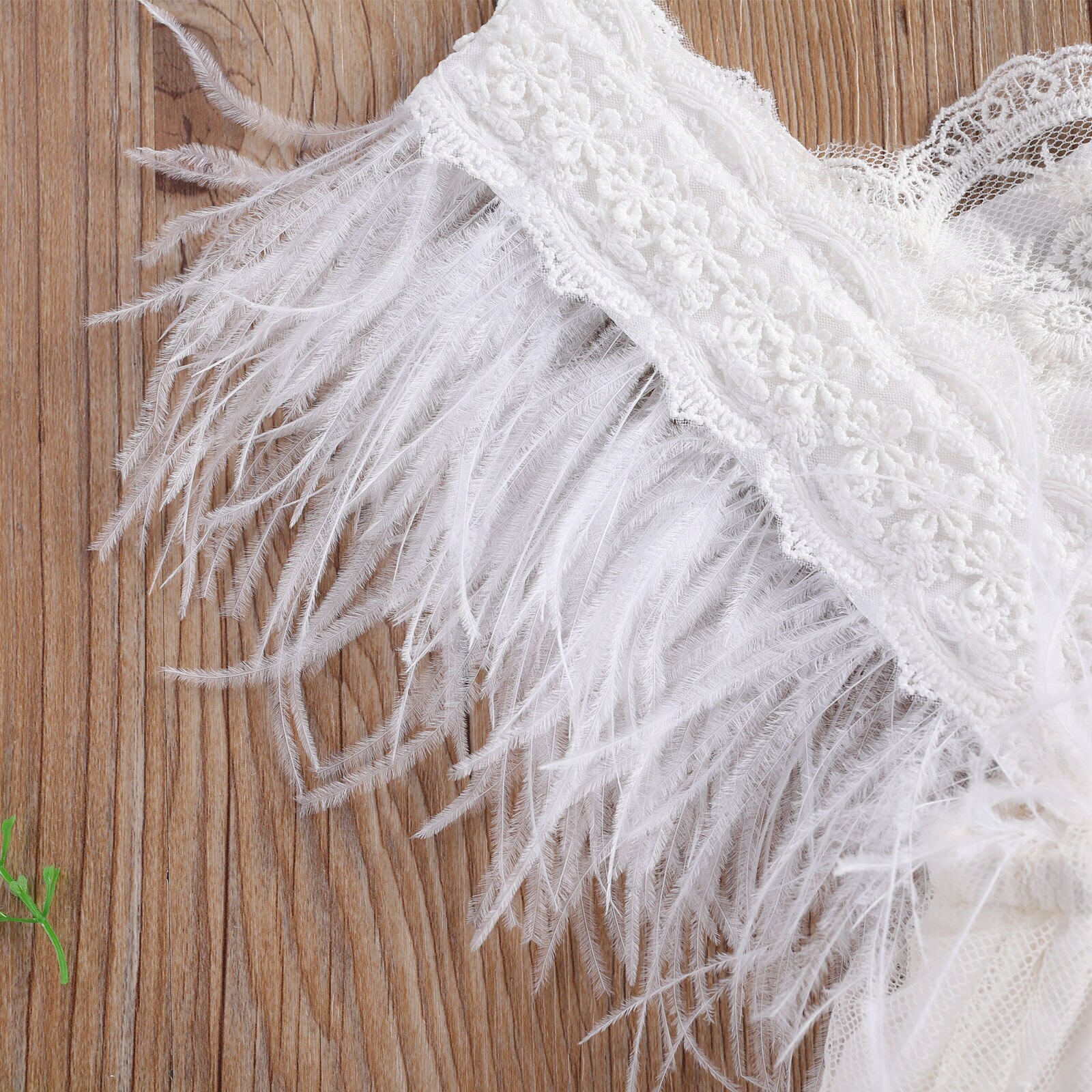 Lace Embroidery Romper Dress Sweet Fly Sleeve Backless White Jumpsuit ...