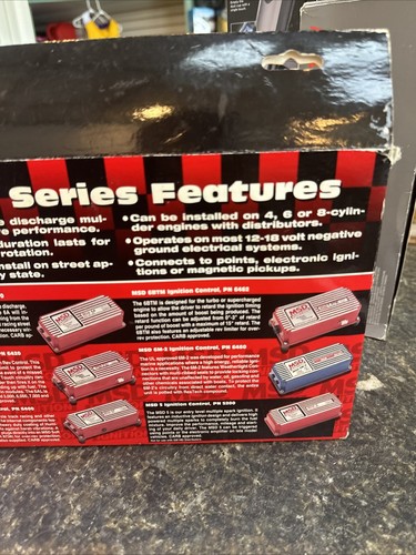 MSD MSD-6AL Ignition Control Box Multiple Spark Discharge 6420 6AL for ...