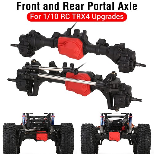 RC Portal Axles Front Rear T-lock for Traxxas TRX-4 1/10 RC Car ...