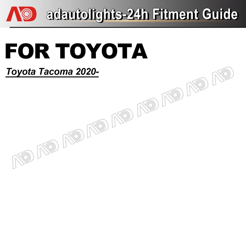 LED Bed Light Cargo Lamp Kit Replace For 2020-2023 Toyota Tacoma PT857 ...