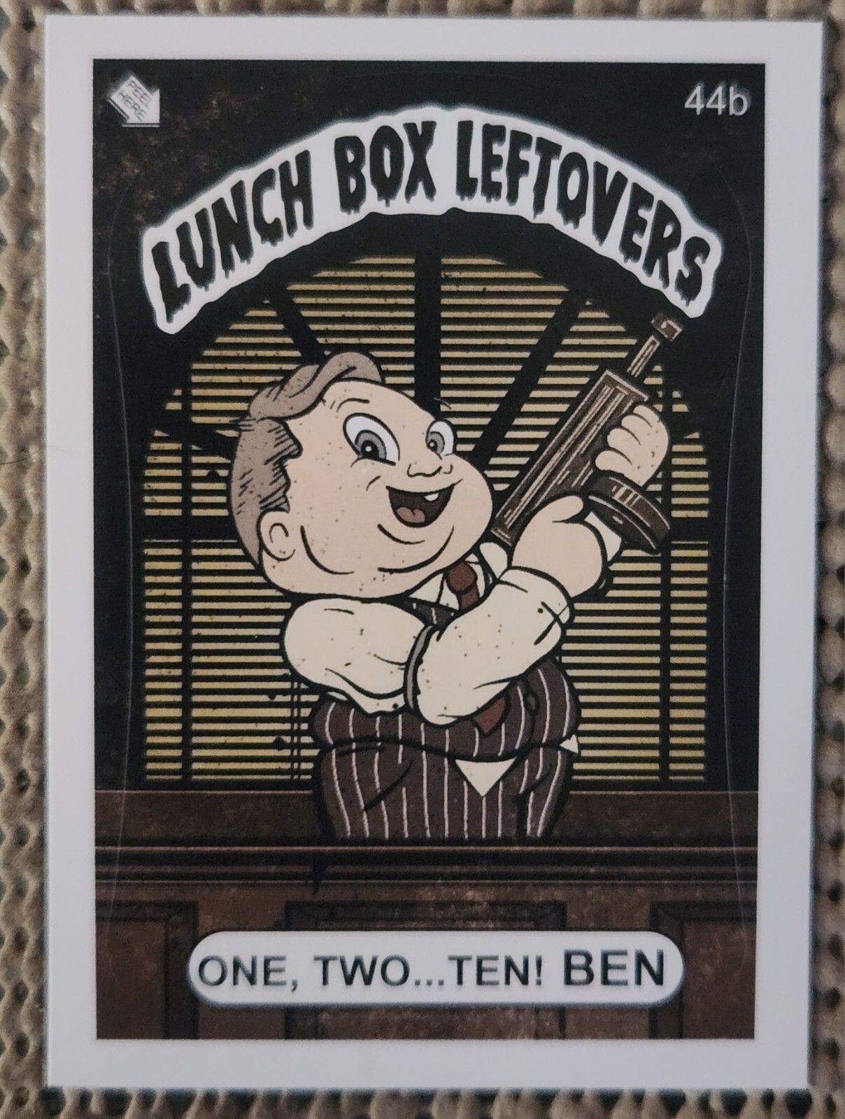 LUNCH BOX LEFTOVERS ONE TWO TEN BEN SSFC Series 2 DIECUT Sticker (#44b ...