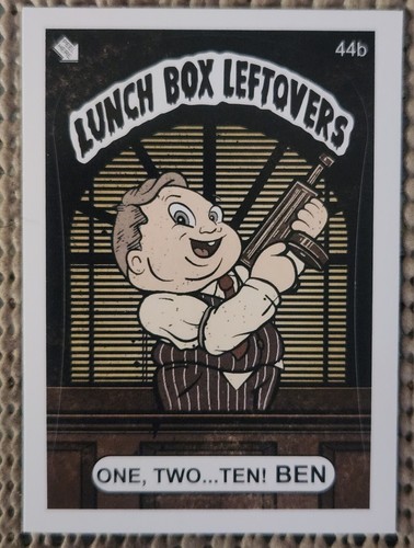 LUNCH BOX LEFTOVERS ONE TWO TEN BEN SSFC Series 2 DIECUT Sticker (#44b ...
