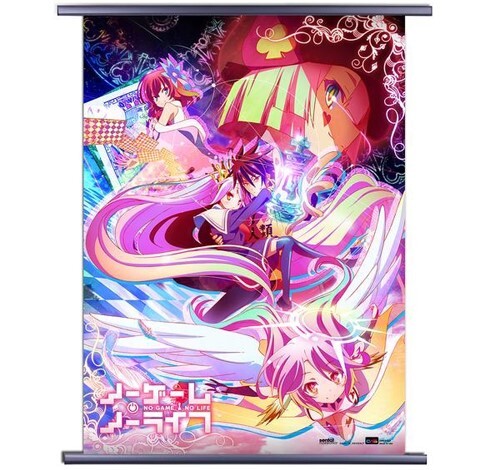 No Game No Life Group Wall Scroll Poster Cloth Anime Licensed NEW | eBay