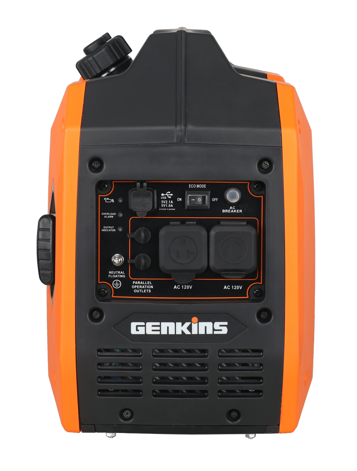 GENKINS 2300 Watt Inverter Generator Ultra Light Ultra Quiet Gas ...