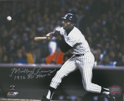 Mickey Rivers Autographed Signed 8x10 Photo - MLB NY Yankees Angels - w ...