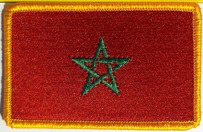 MOROCCO Flag Patch W/ VELCRO® Brand Fastener Military Version #8 | eBay