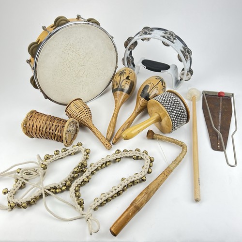 Vintage Tambourines Shakers Maraca Ghungroo Percussion Music ...