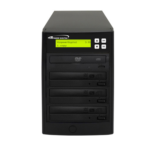 1 to 3 Target DVD CD Duplicator Tower Burner Multiple Disc Copier M ...