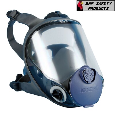 Moldex 9002 Series Full Face Mask Air Respirator Size Medium, Ultra ...
