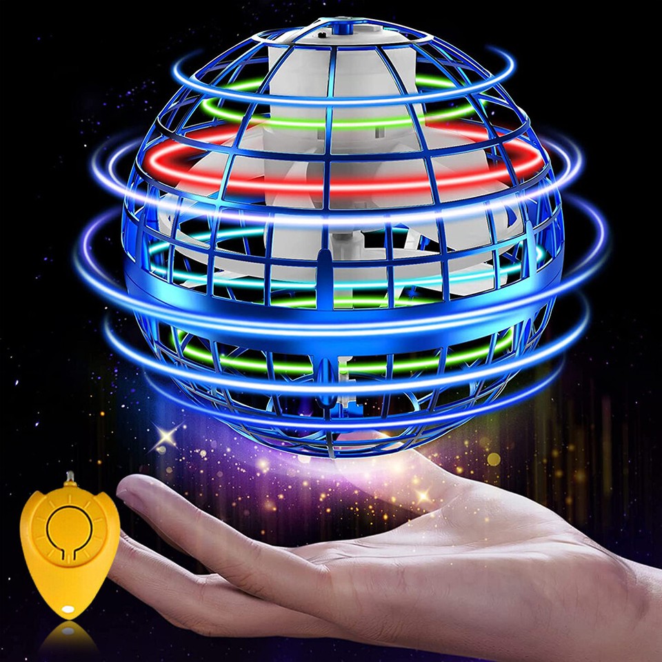 2025 New Galaxy Ball Flying Orb Ball Toys LED Light Spinner Cosmic Ball ...