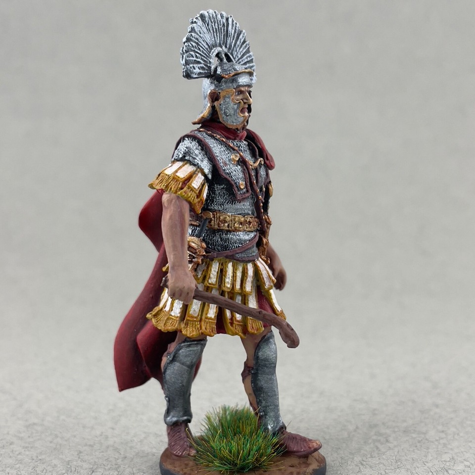 Roman Centurion figure 54 mm, Legio XX Valeria Victrix, Painted tin toy ...