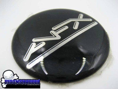1 NEW AFX CUSTOM WHEELS RIMS BLACK REPLACEMENT CENTER CAP EMBLEM BADGE ...
