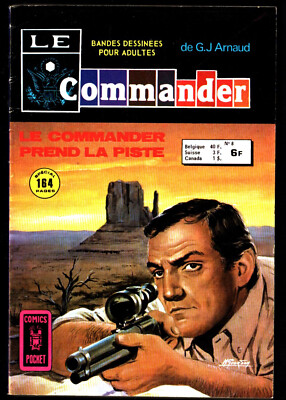 LE COMMANDER n°8 # GJ.ARNAUD - COUV GOURDON # 1978 COMICS POCKET | eBay