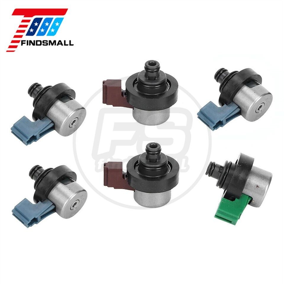 6PCS 4EAT Transmission Shift Solenoids Kit Fit for Subaru Forester 2.5L ...