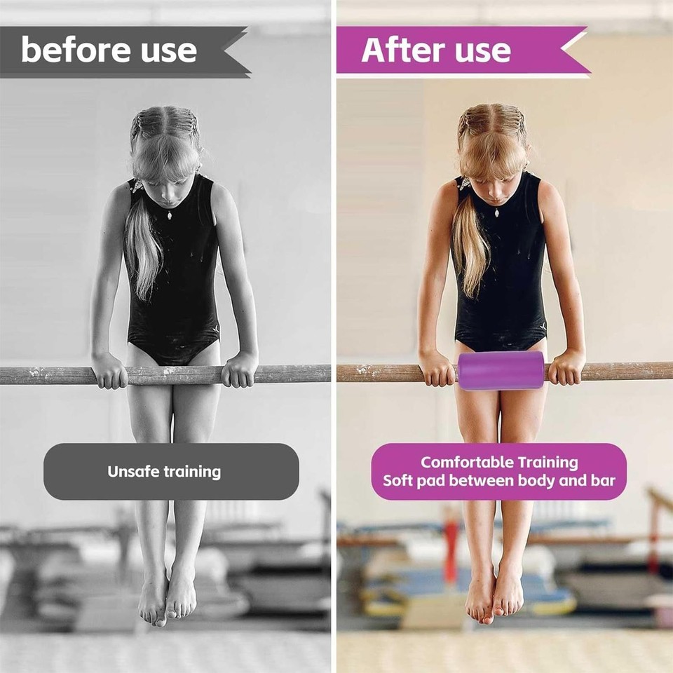Gymnastics Bar Pad Dance Protective Accessories Uneven Bar Protective ...