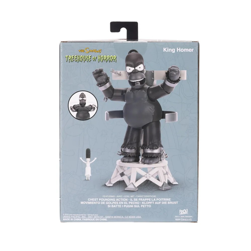 King Homer Premium Action Figure with Mini Marge from The Simpsons by ...