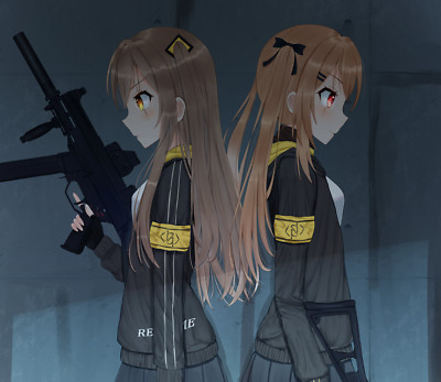 Anime Girls Girls Frontline UMP45 Girls Frontline Gaming Mat Desk 11886 ...