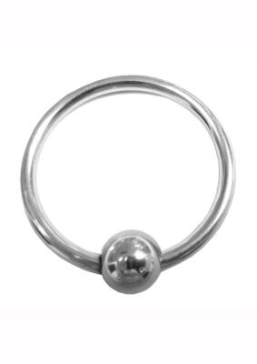 Rouge Stainless Steel Glans Ring with Ball cock ring Male Enhancer Toy ...